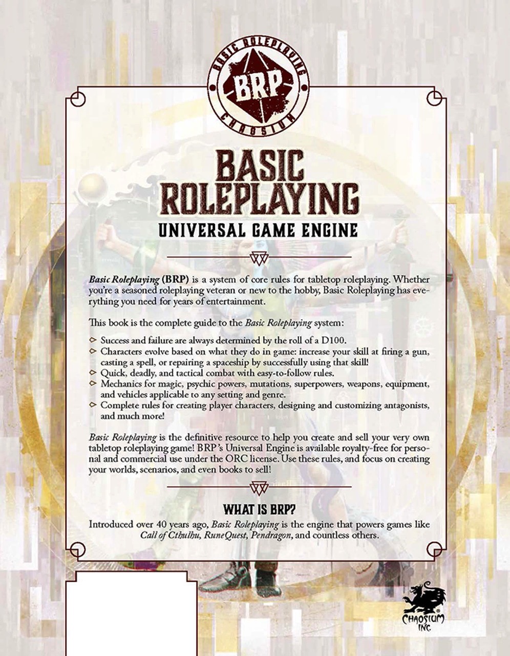Elevate Your Gaming Experience with BRP's Universal Game Engine: A Comprehensive RPG Toolkit ...
